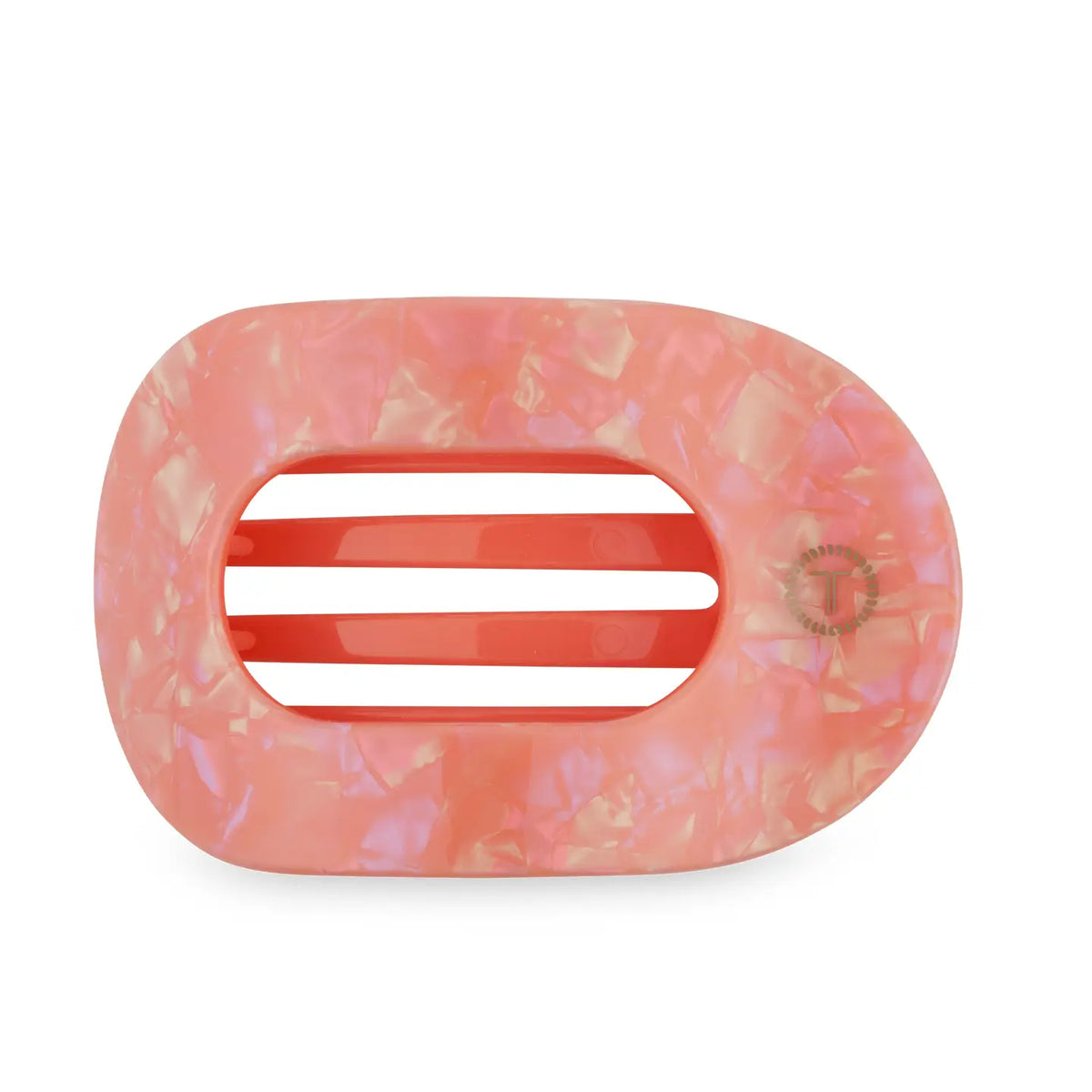 TELETIES | Large Flat Round Hair Clip {Dreamsicle} – Kelly Fields Boutique